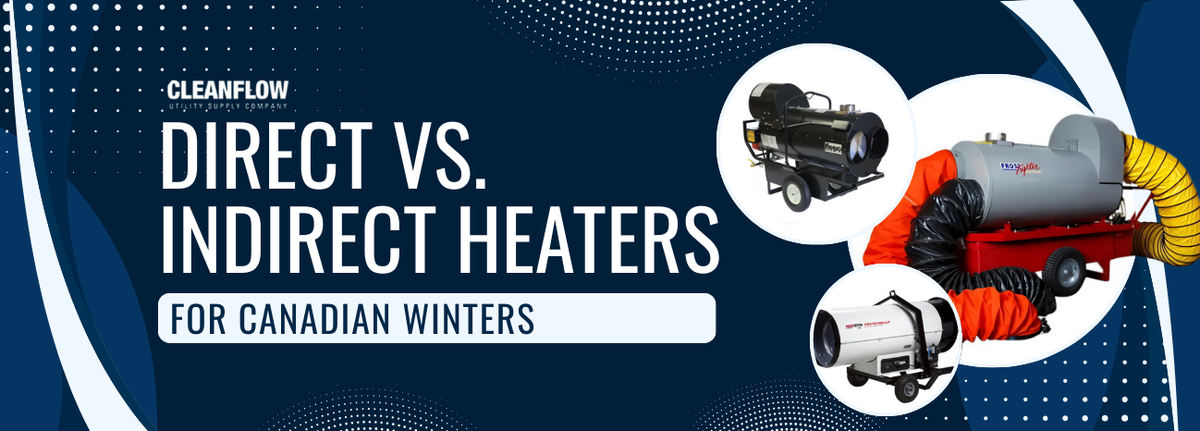 Frost Fighter IDF500 Indirect Fired Heater 420K BTU | Cleanflow