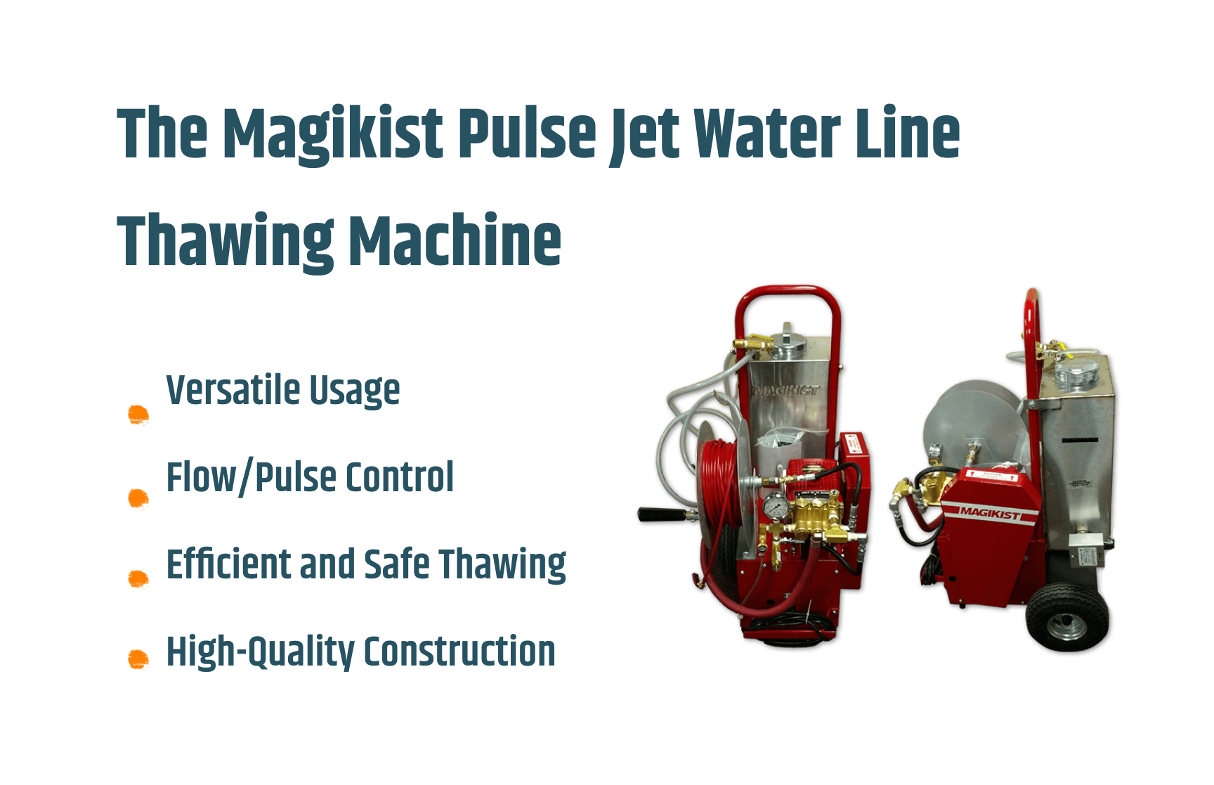 Introducing the Magikist Pulse Jet Water Line Thawing Machine: A Must ...