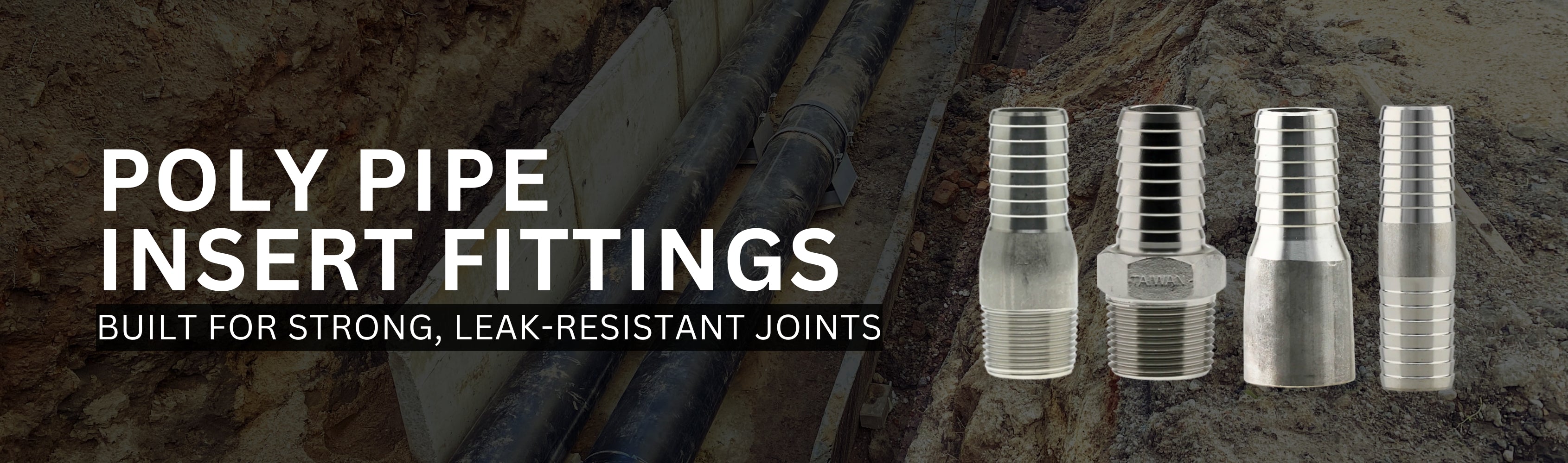 Polyethylene Pipe and Insert Fittings