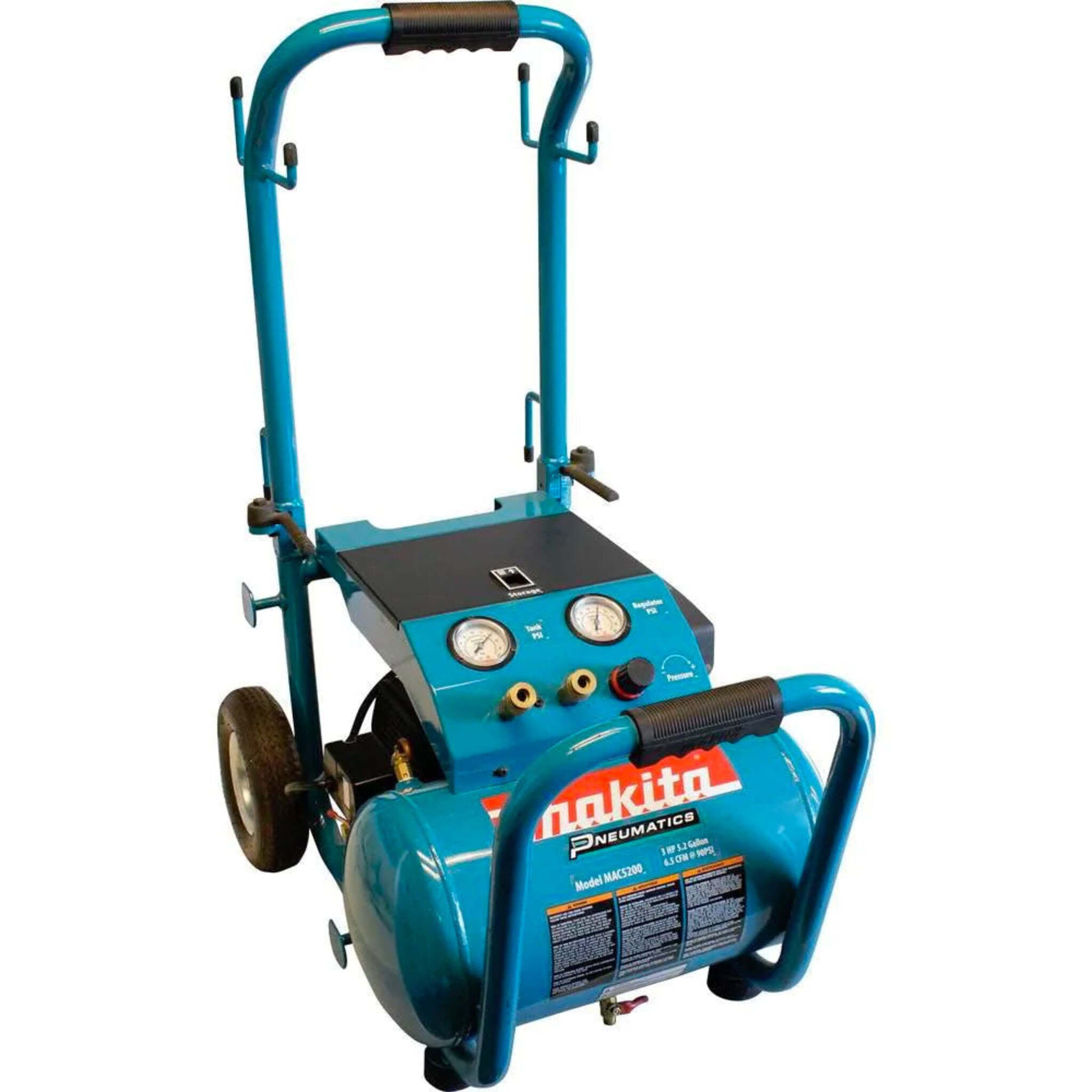 Makita MAC5200 3 HP Air Compressor – Oil-Lubricated, Big Bore™ Technol