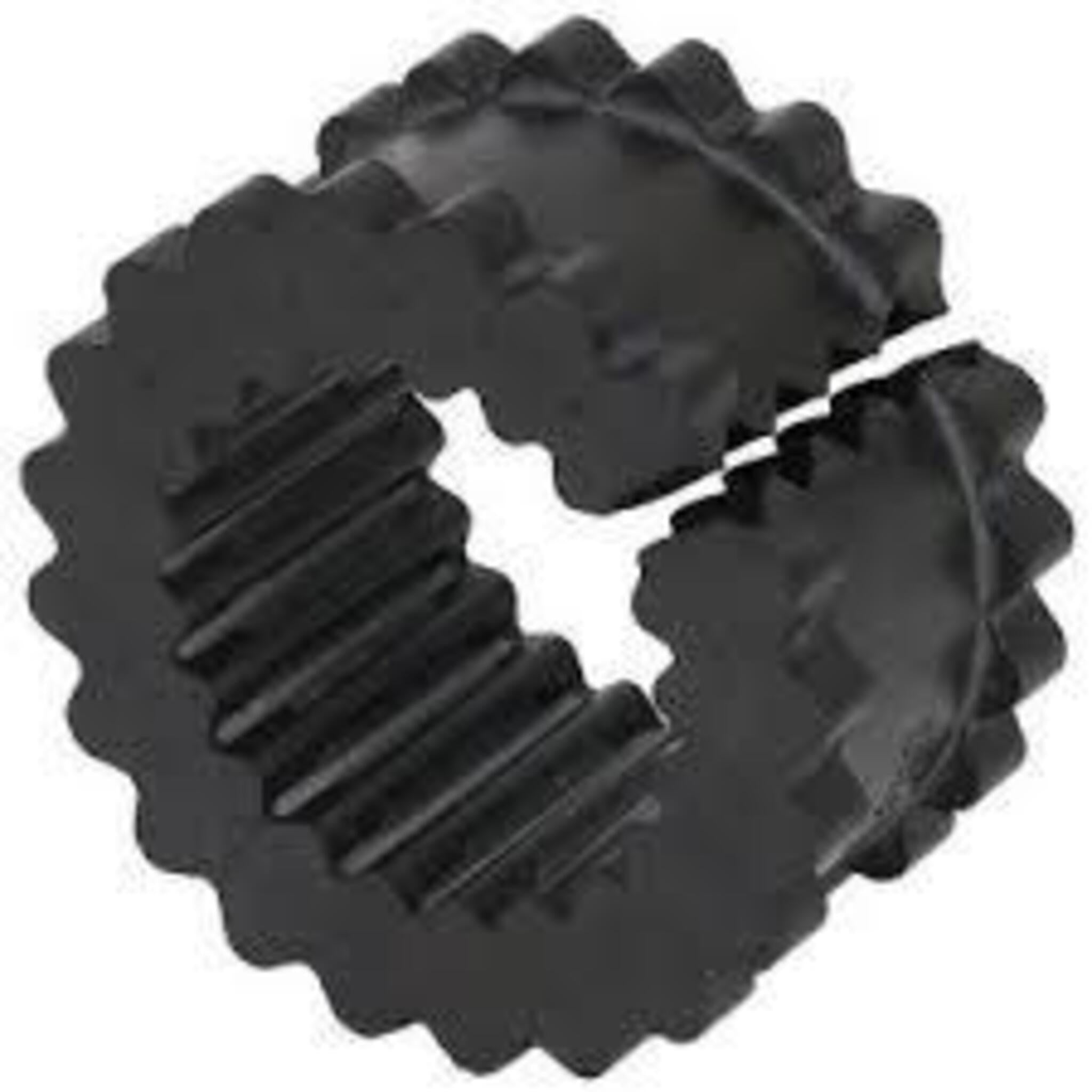 Split One Piece EPDM Sure-Flex Coupling Insert for Motors, Pumps, Blow