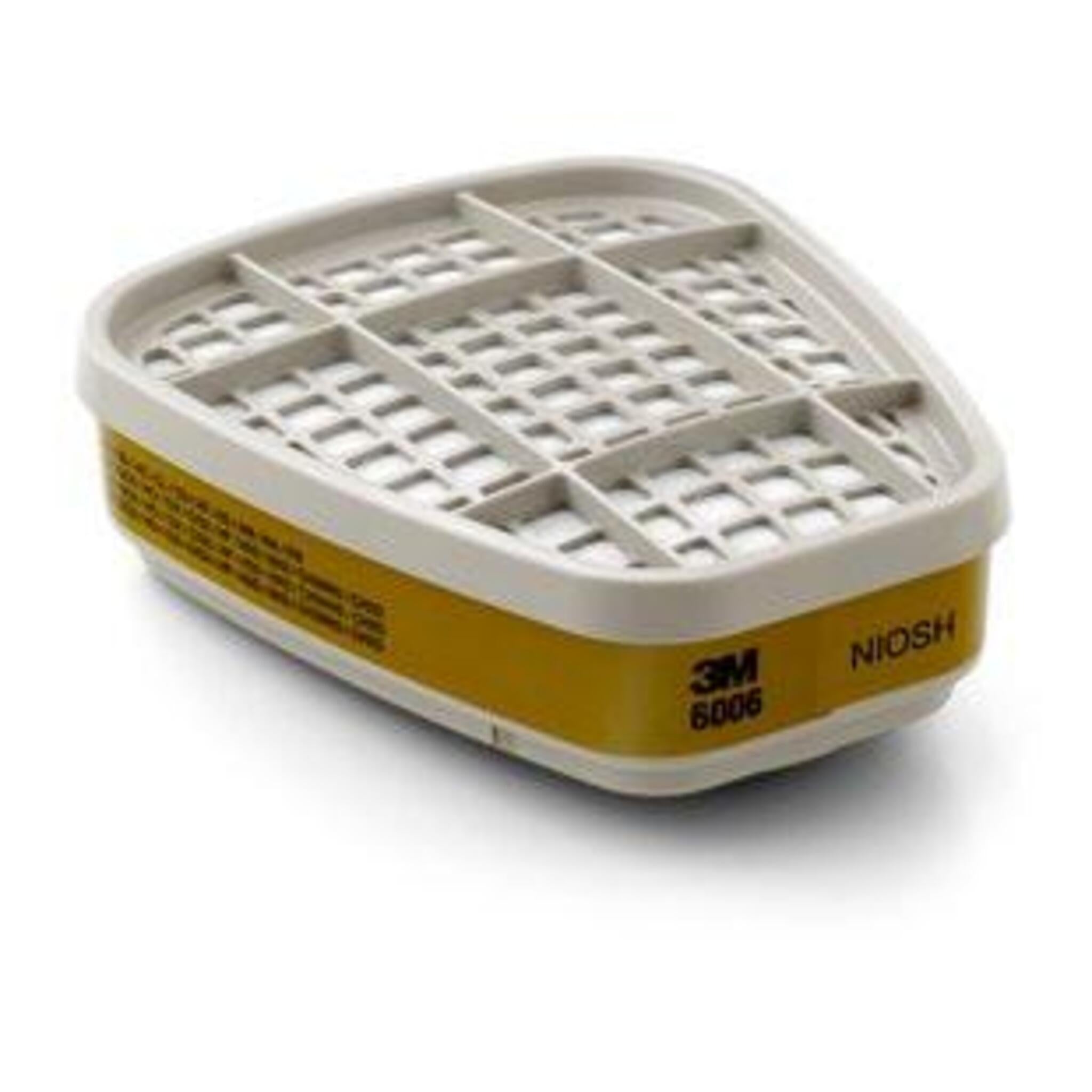 3M Multi-Gas/Vapor Cartridge 6006 for Half & Full Face Respirators, NI