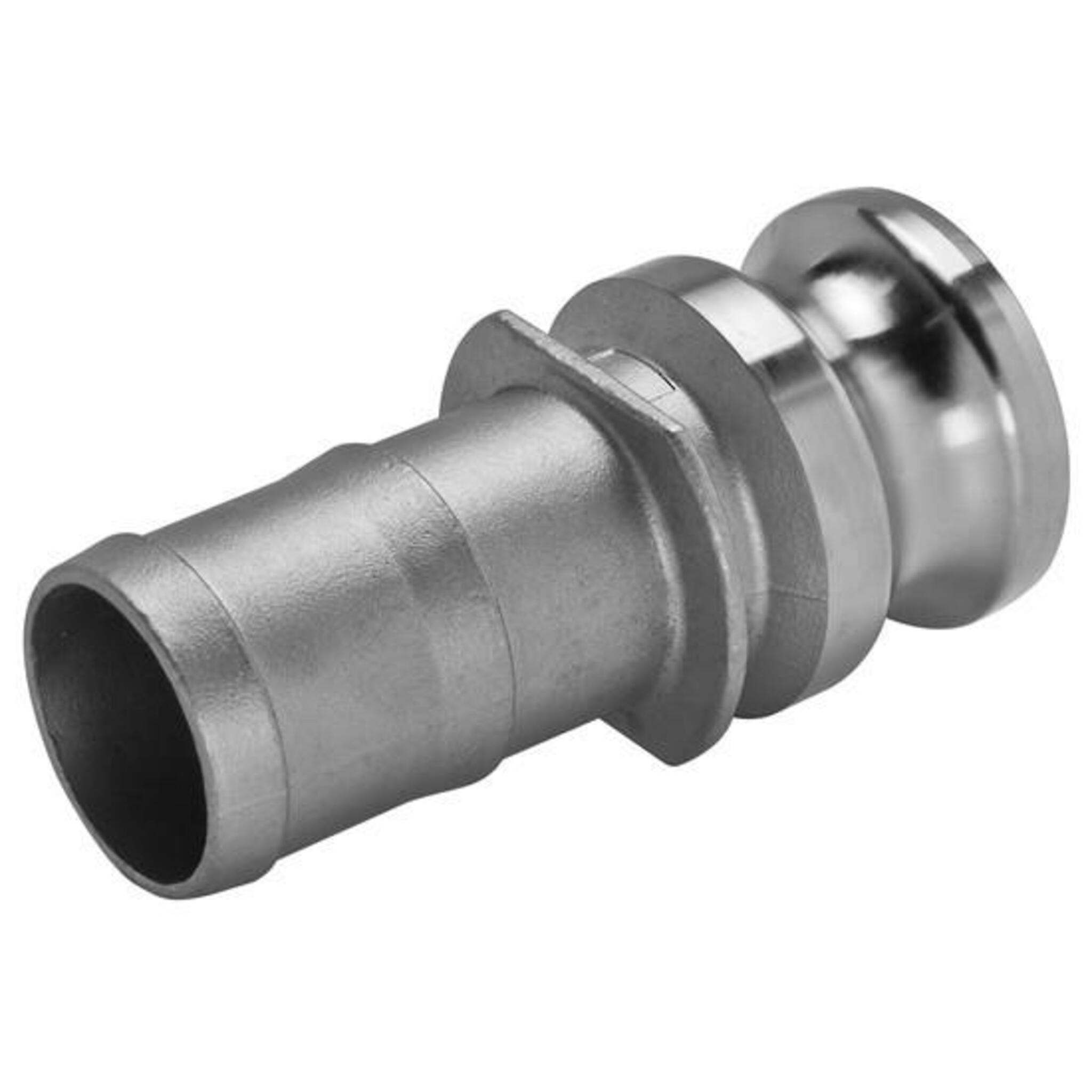 316 Stainless Steel Camlock Type E Fitting | Male Camlock x Hose Shank