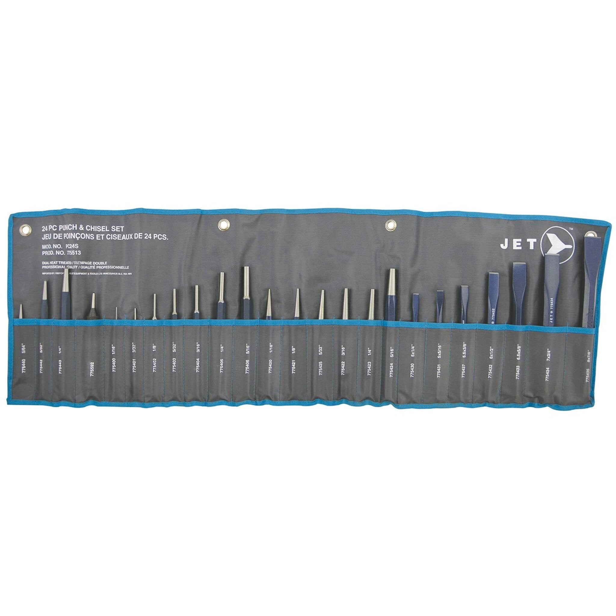 Jet Punch and Chisel Set | 24 Piece