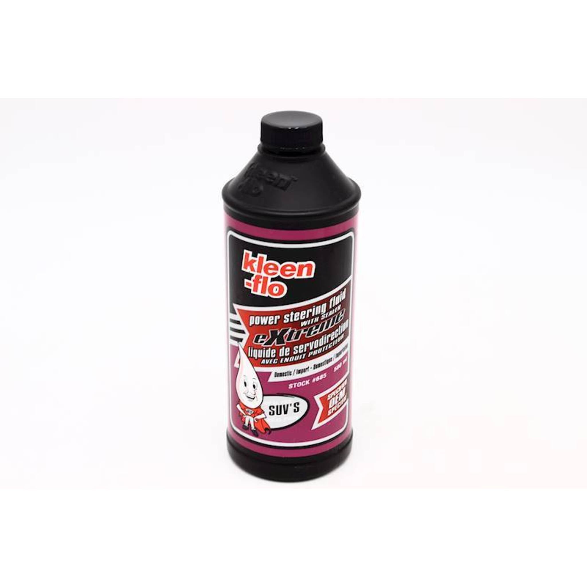 Kleen-Flo Power Steering Fluid and Sealer - Optimal Performance, Leak
