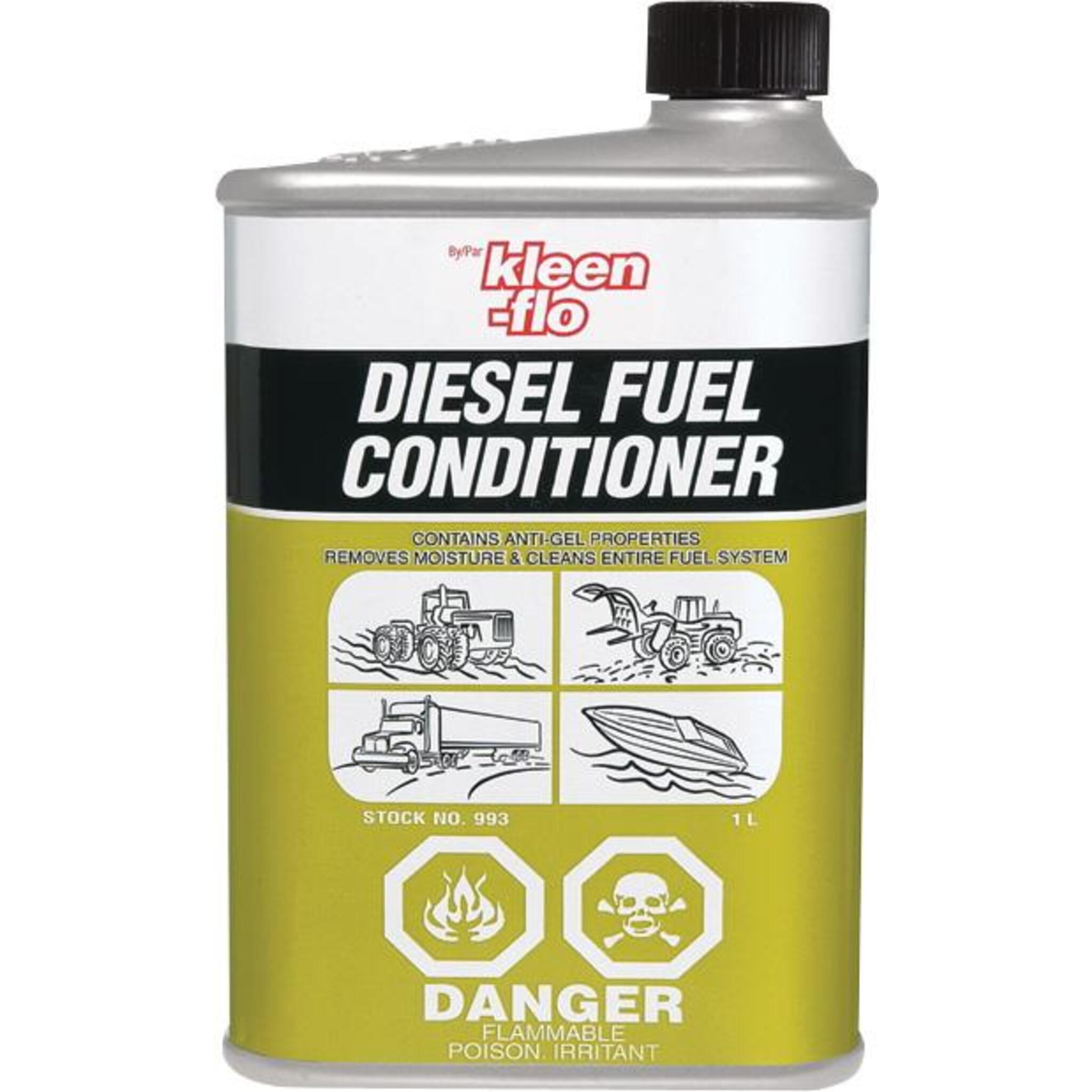 Kleen-Flo Diesel Fuel Conditioner - Removes Varnish, Reduces Corrosion