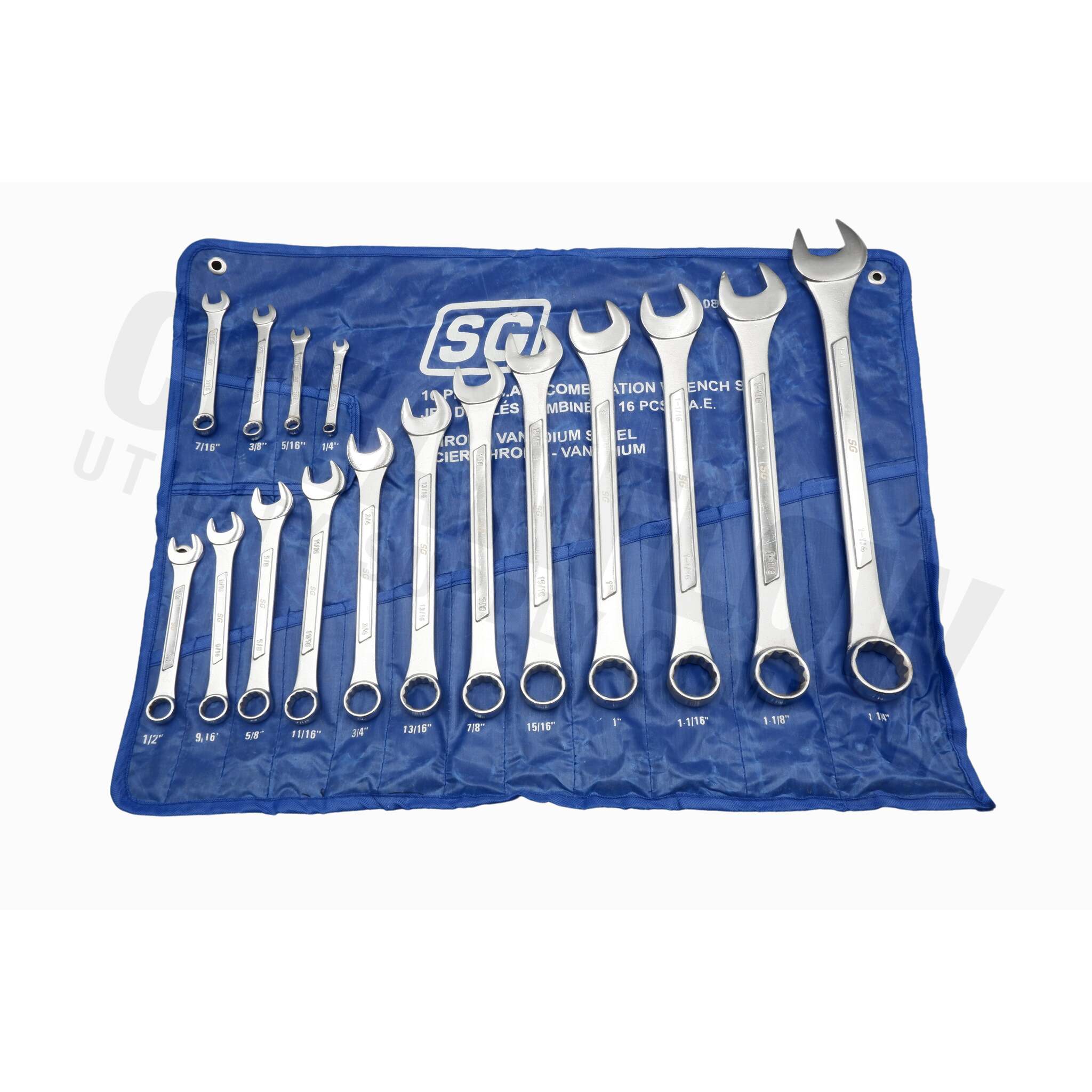 SG 16 Piece Combination Wrench Set