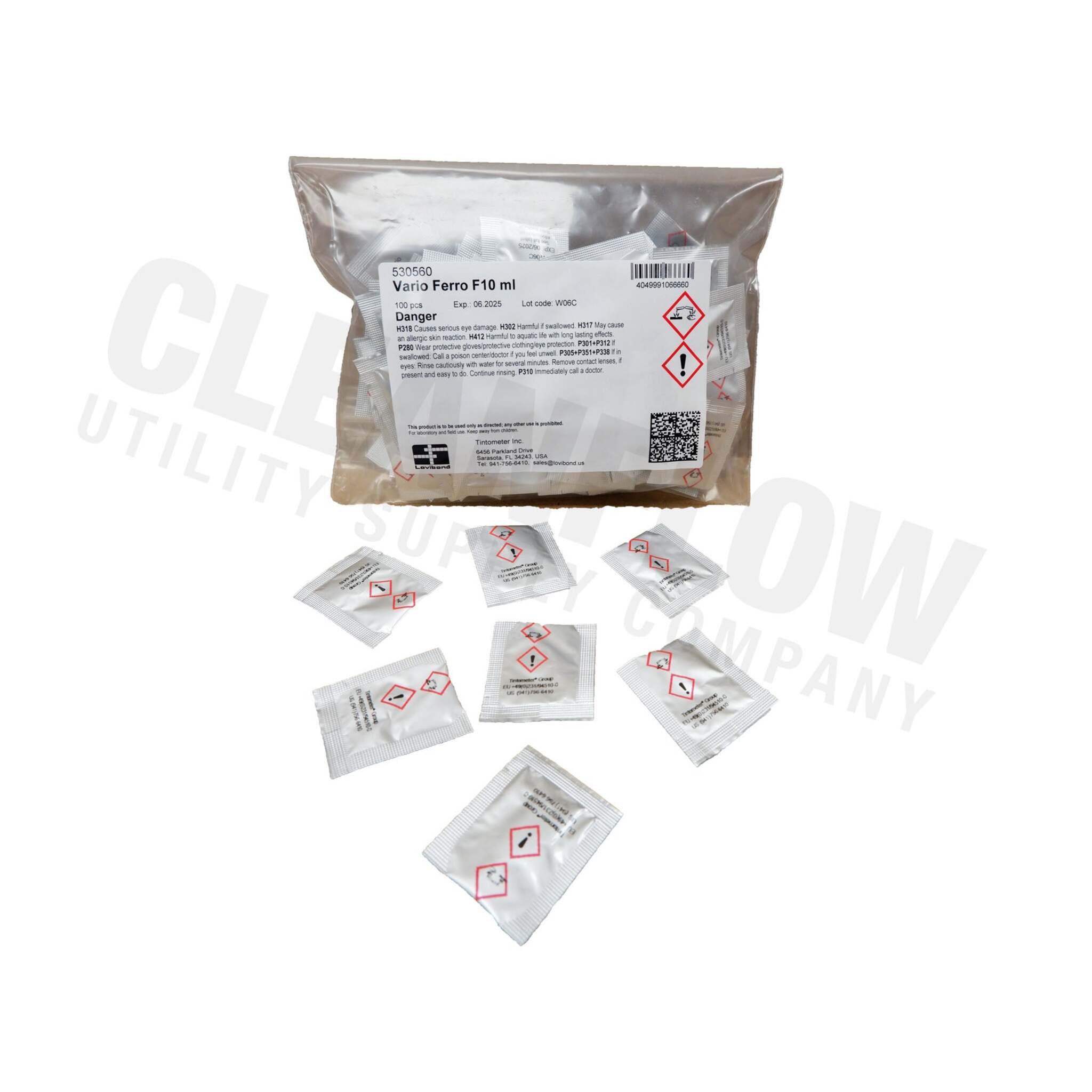 Hach FerroVer Powder Pillows for Iron Testing | 100/pk