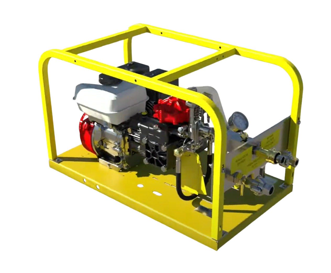 Cherne Aqua-Loc Hydrostatic Test Pump – 9.5 GPM Diaphragm Style with H