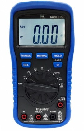 Kane KANE515 True RMS Digital Multimeter with Temperature Range -49 to