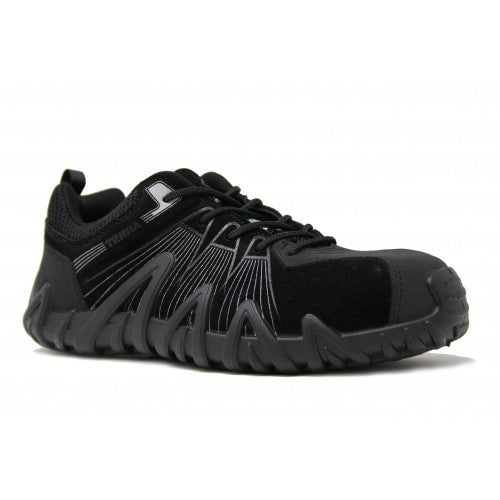 Terra Men's Safety Work Shoe Spider X Suede and Nubuck Leather Water R